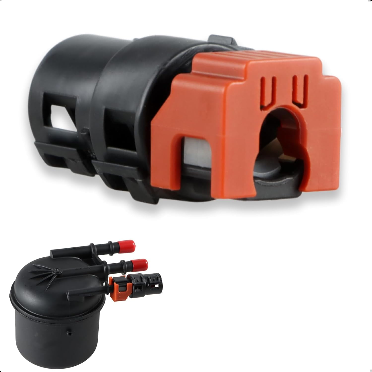 Fuel Filter Return Line Connector Compatible with Ford 6.7L Powerstroke ...