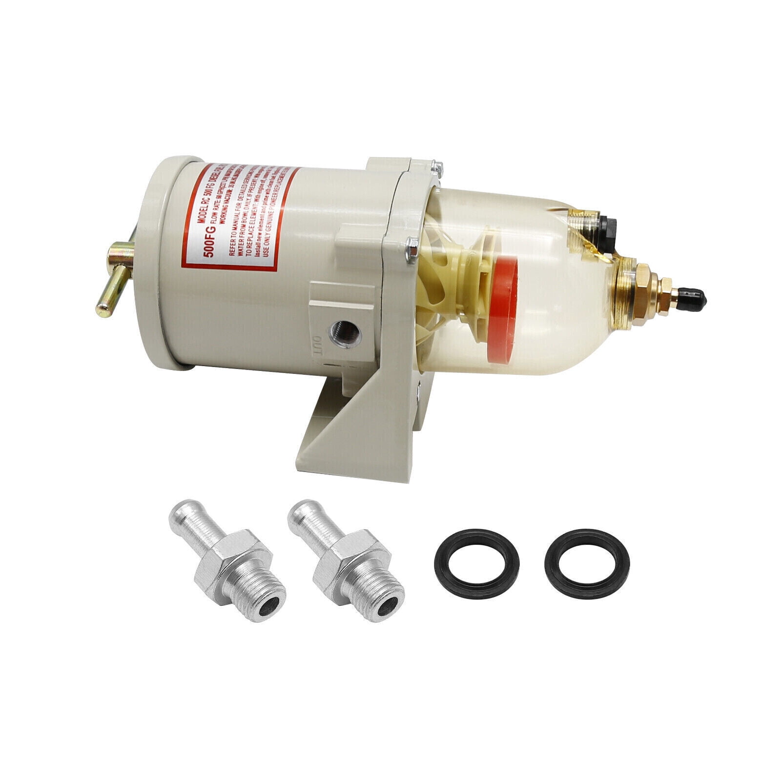 Fuel Filter + Water Separator 500FG 500FH Universal for Diesel Truck ...