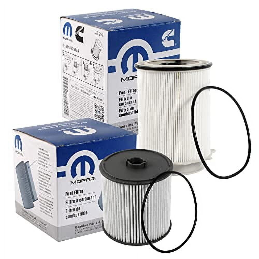 Fuel Filters 68157291AA and 68436631AA for a 2019-2024 Ram Truck 6.7L ...