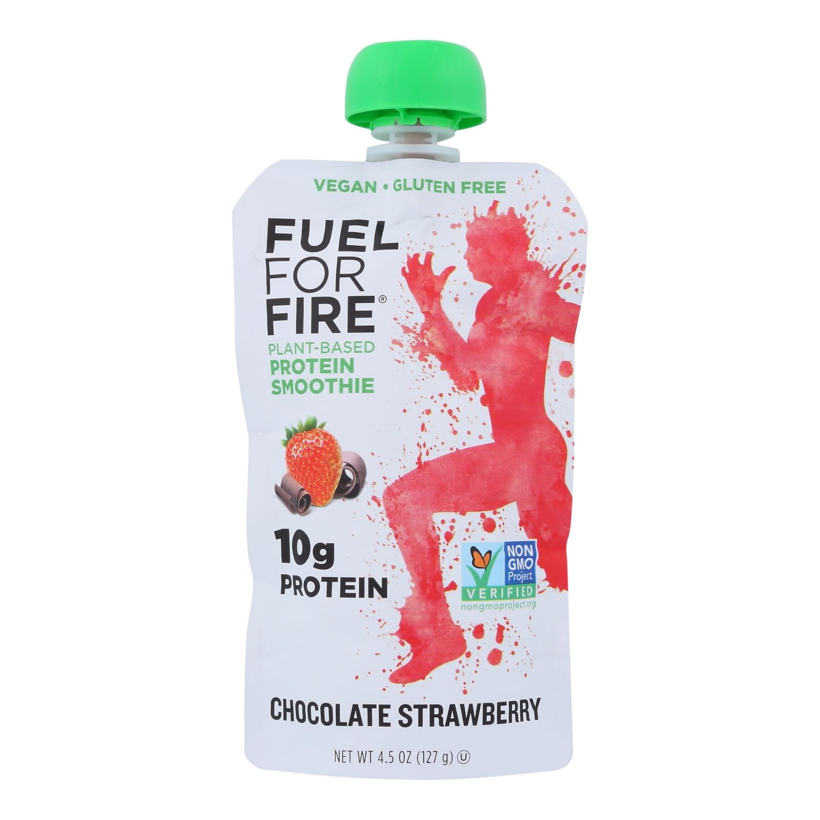 Fuel For Fire - Protn Smthie Fruit Chocolate Str - Case of 12 - 4.5 OZ ...