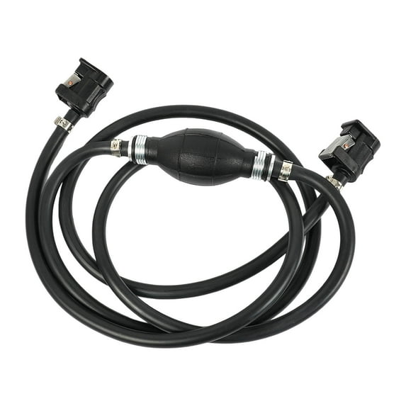 Fuel Gas Line Assembly, 5/16" Fuel Line Hose for Boat Motor with Primer ...