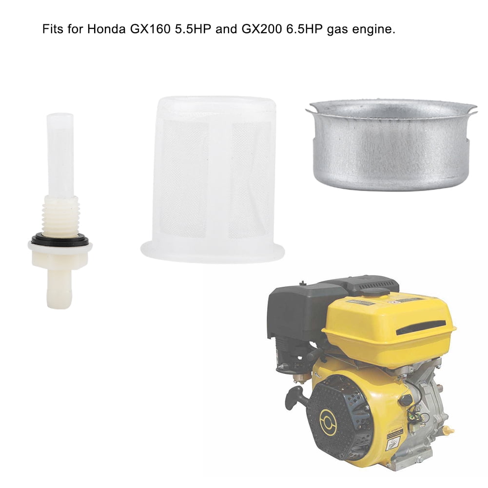 Fuel Gas Tank Filter Replacement for Honda GX160 5.5HP GX200 6.5HP Gas ...