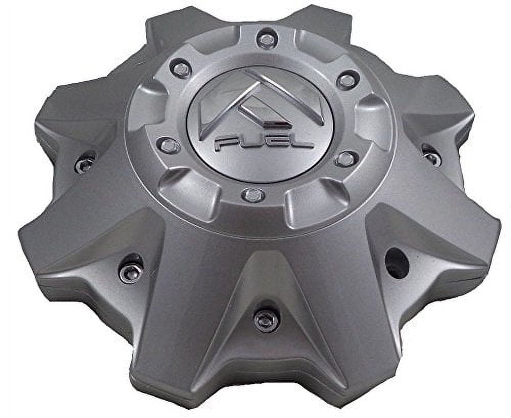 Fuel Gray Wheel Center Caps Set of ONE (1) 1002-53V M-447 8-Lug 1002-53 ...