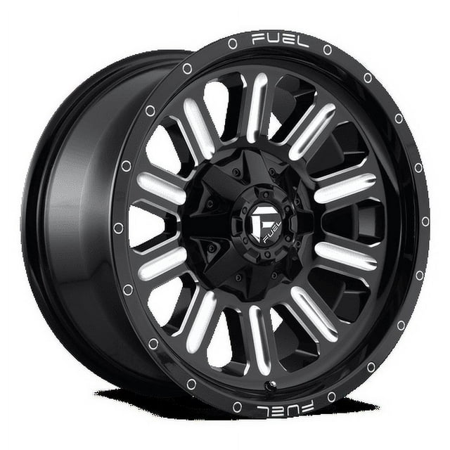 Fuel Hardline 18X9 Gloss Black Milled Wheel - Walmart.com