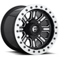 Fuel Hardline Beadlock 15x10 Wide ATV/UTV Wheel - Gloss Black (4/137) 5 ...