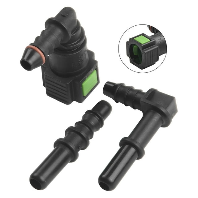 Fuel Hose Connector Set with Quick Release Feature 7 89mm ID6 Nylon ...