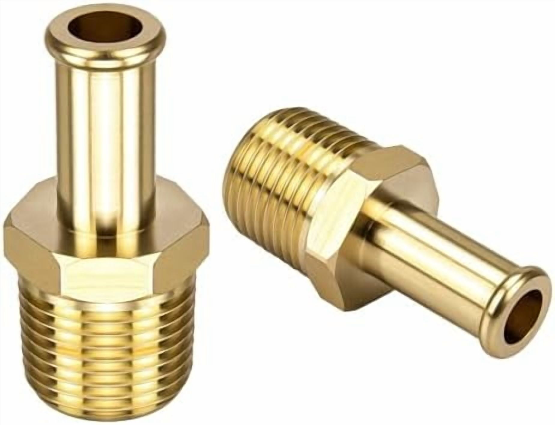 Fuel Hose Fitting Adapter 3/8" NPT to Hose Barb -65380 Fuel Line ...