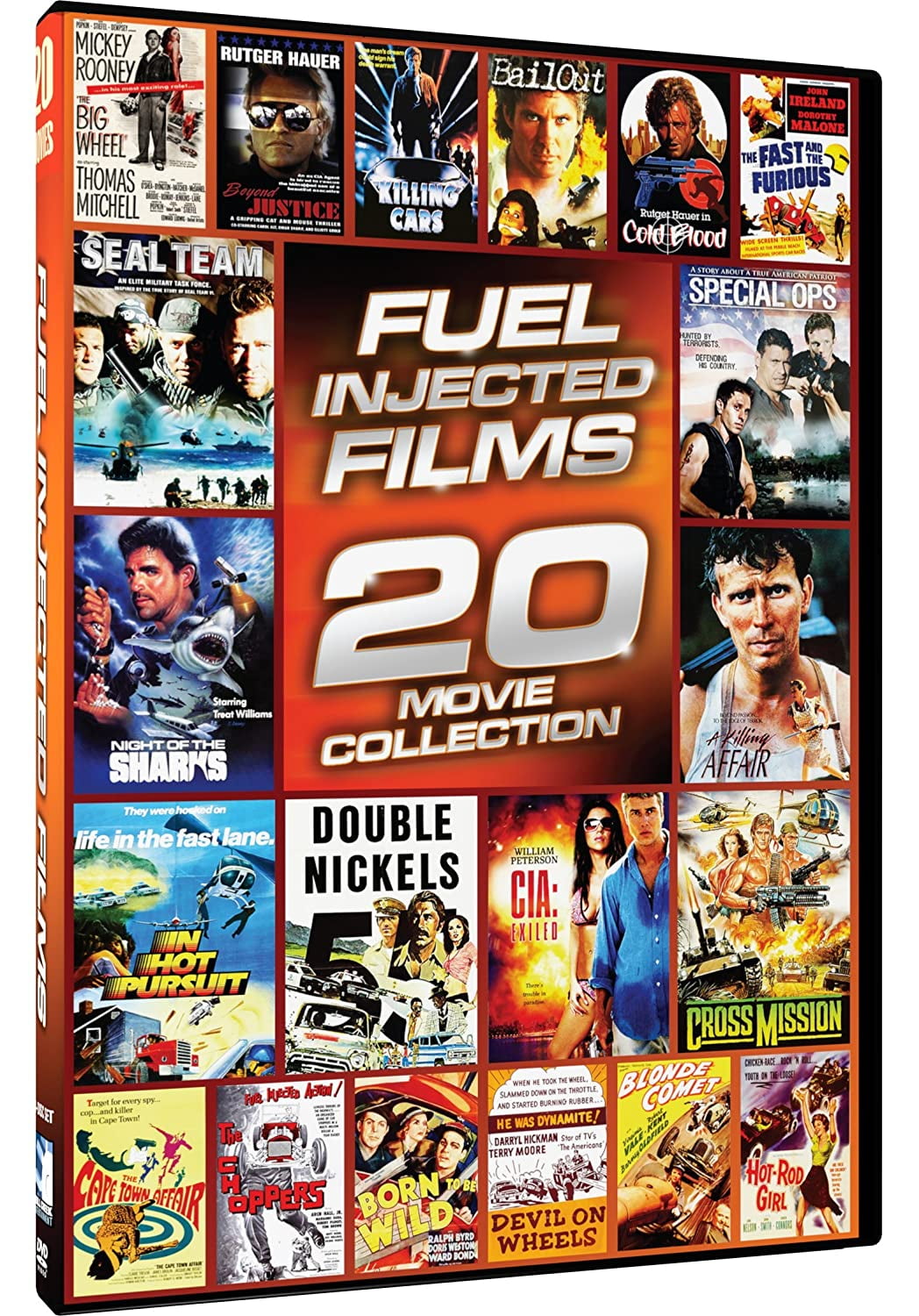 Fuel Injected Films: 20 Movie Collection DVD - Walmart.com