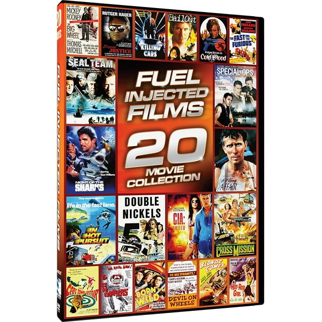 Fuel Injected Films: 20 Movie Collection DVD - Walmart.com
