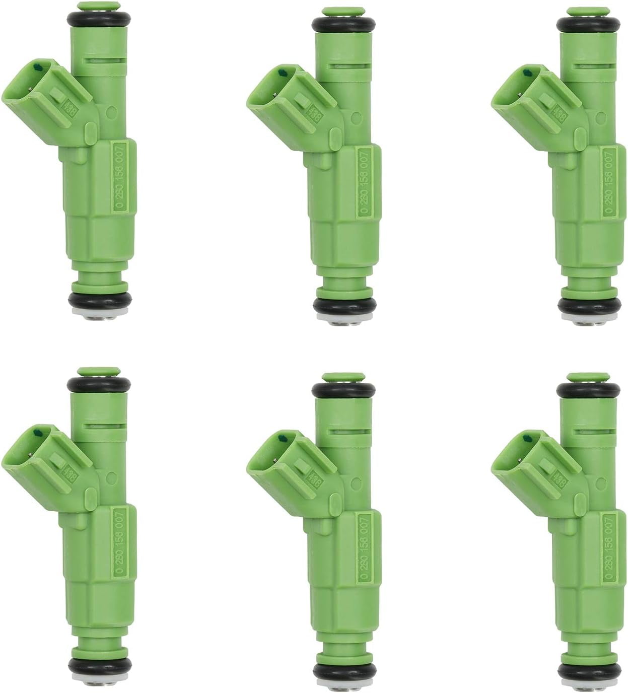 Fuel Injector 4 Holes 6Pcs | Replacement for 2001-2007 Chrysler Town ...