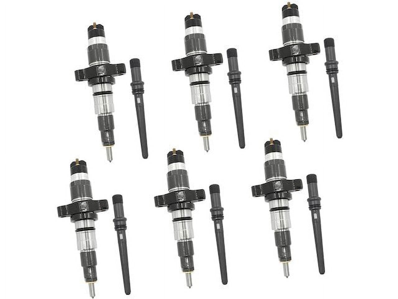Fuel Injector Kit - 6 Piece - Compatible with 2002 - 2004 Dodge Ram ...