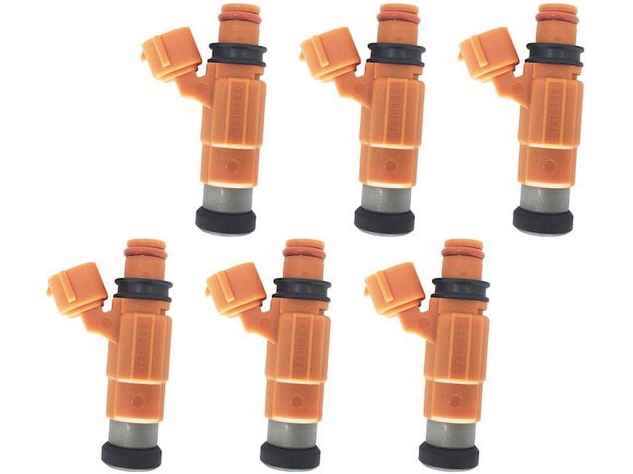 Fuel Injector Kit - 6 Piece - Compatible with 2000 - 2005 Mitsubishi ...
