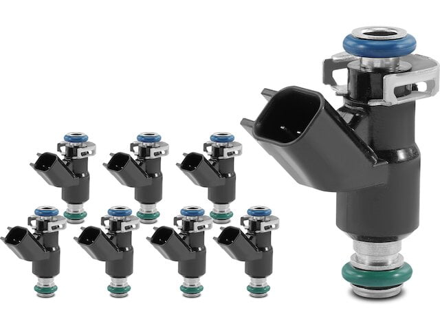 Fuel Injector Kit 8 - Compatible with 2010 - 2020 Chevy Express 2500 6 ...