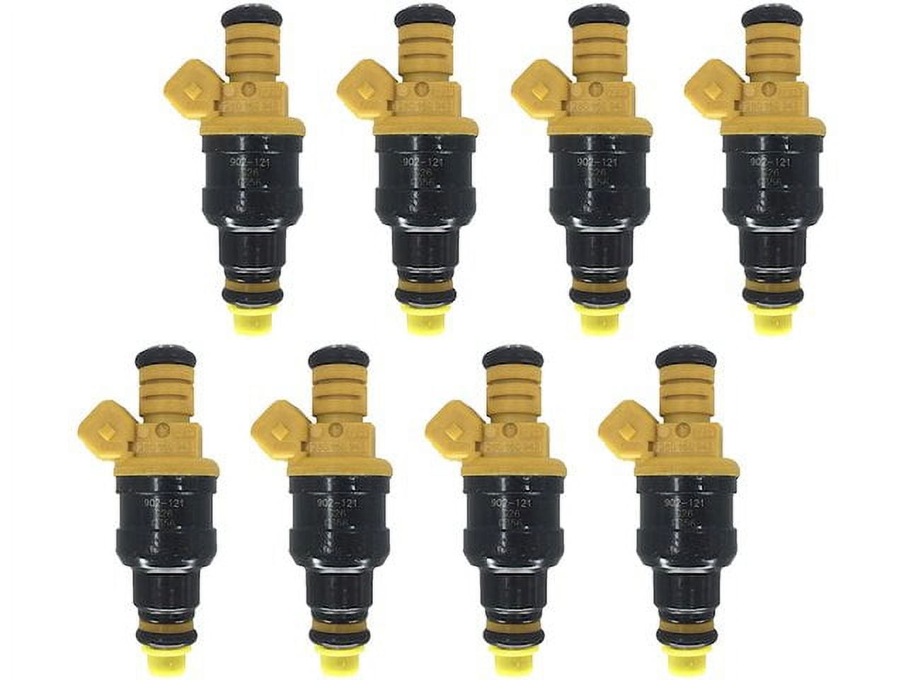 Fuel Injector Kit - Set of 8 - Compatible with 1989 - 1999 Ford F-250 ...