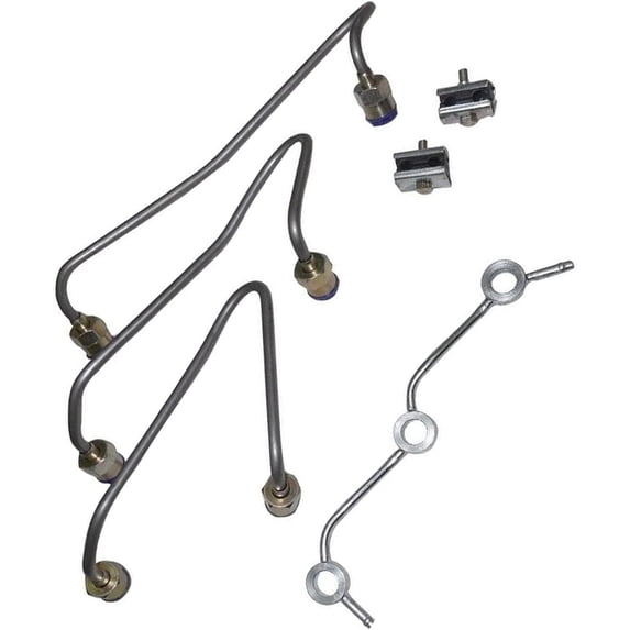 Fuel Injector Pipe Set 16231-53712 16231-53710 1623153712 Compatible ...