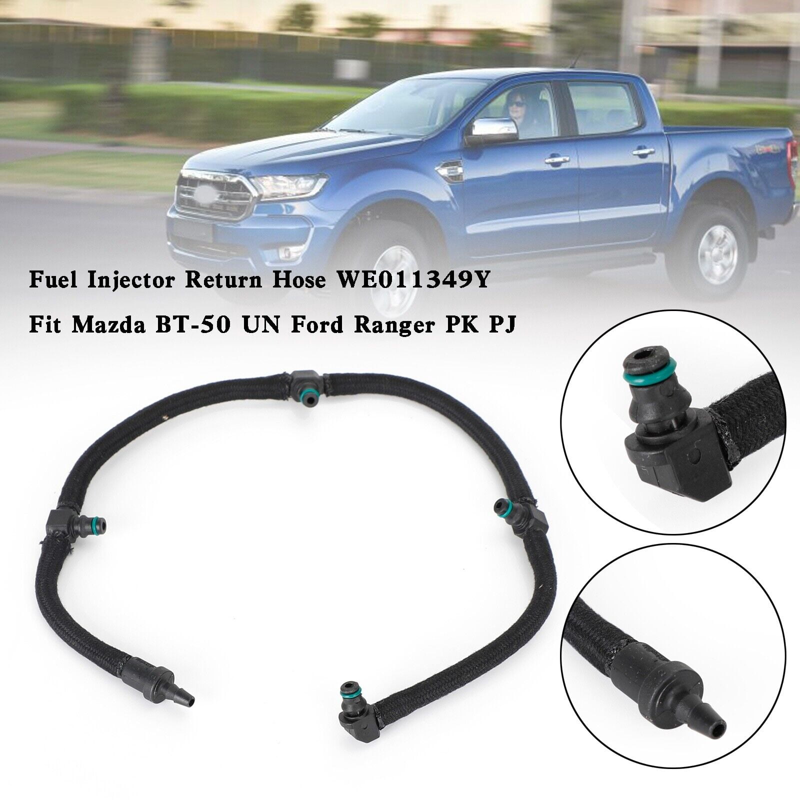 Fuel Injector Return Hose WE011349Y Fit Mazda BT-50 UN Ford Ranger PK ...