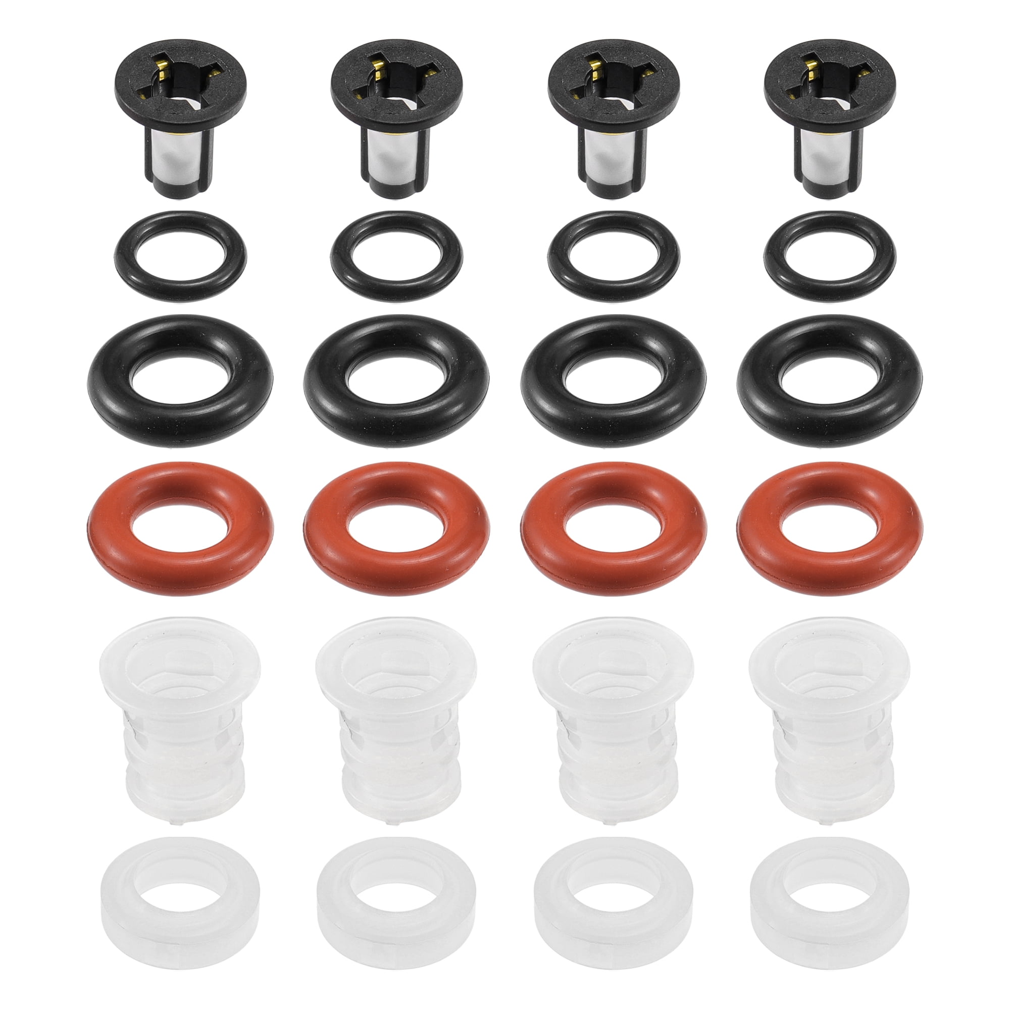 Fuel Injector Seal O Ring Car O-Ring Rebuild Repair Kit for Honda Civic ...