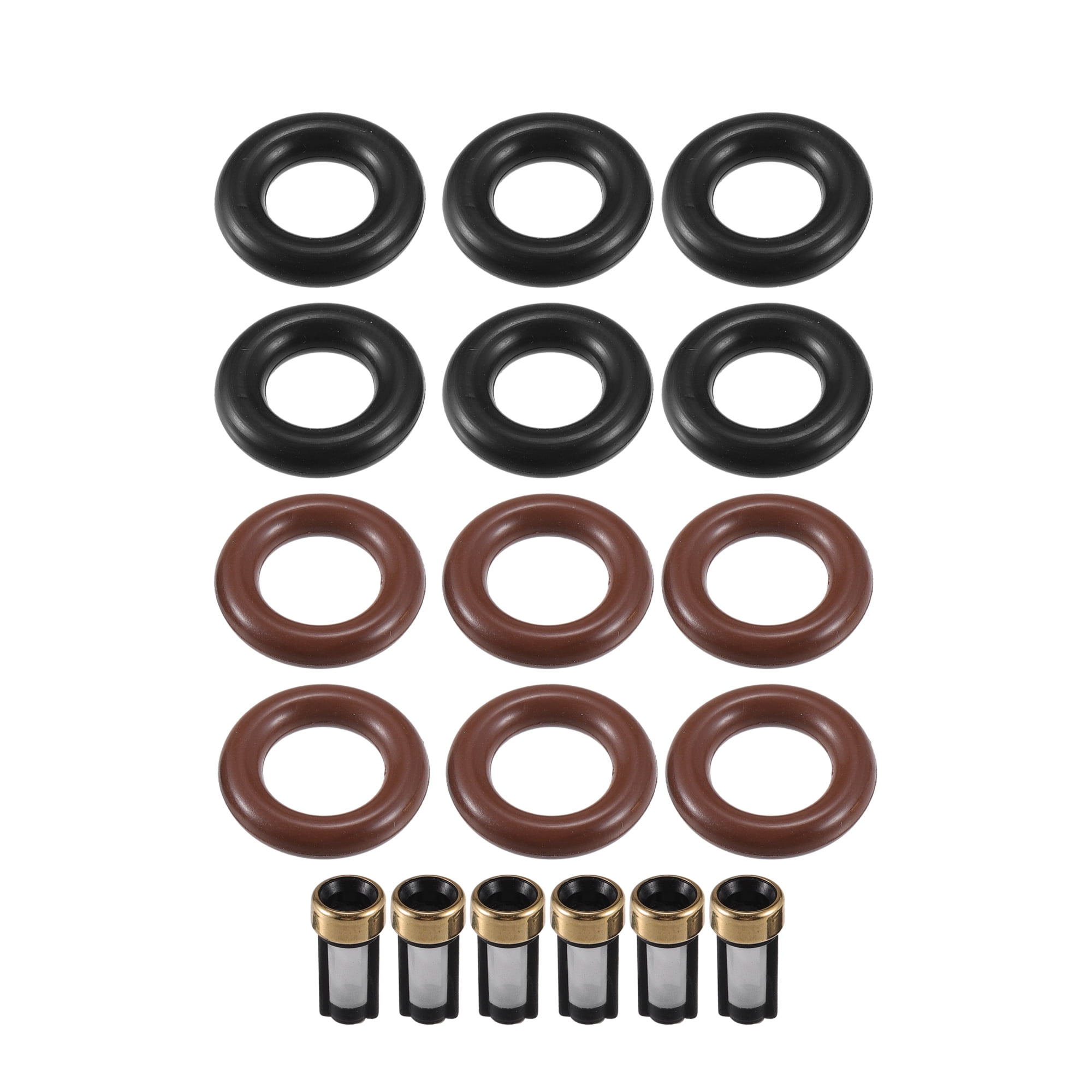 Fuel Injector Seal O Ring Car O-Ring Rebuild Repair Kit for Mercedes ...