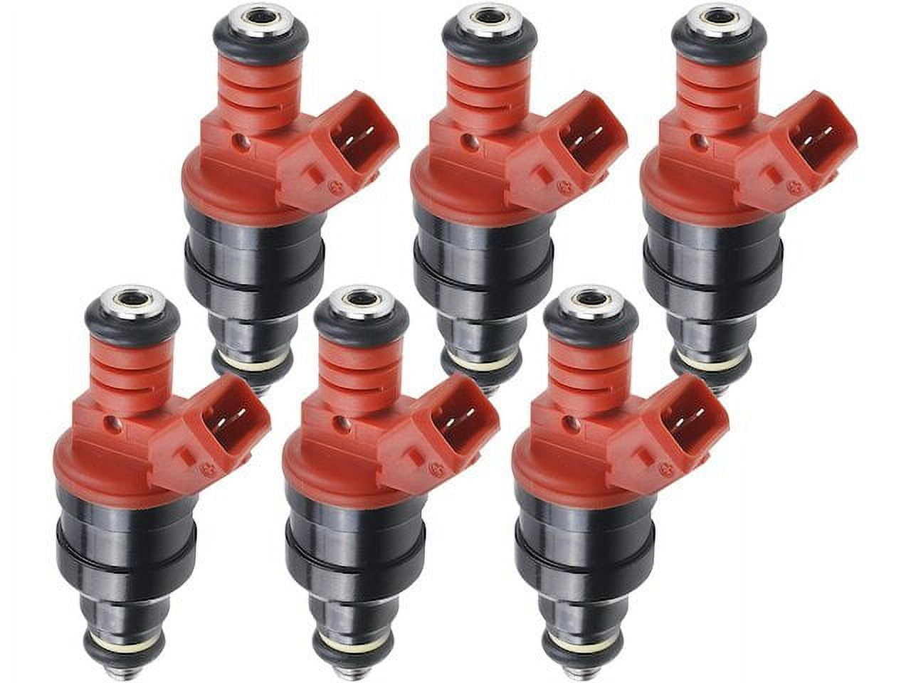 Fuel Injector Set 6 - Compatible with 1995 - 1997 Mazda B4000 4.0L V6 ...