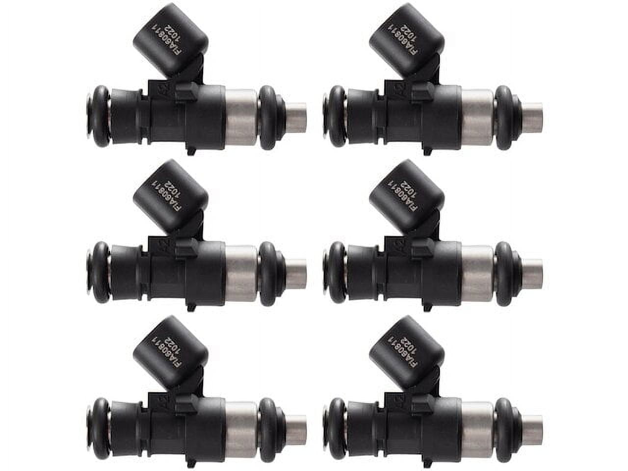 Fuel Injector Set 6 Piece - Compatible with 2013 - 2019 Ford Police ...