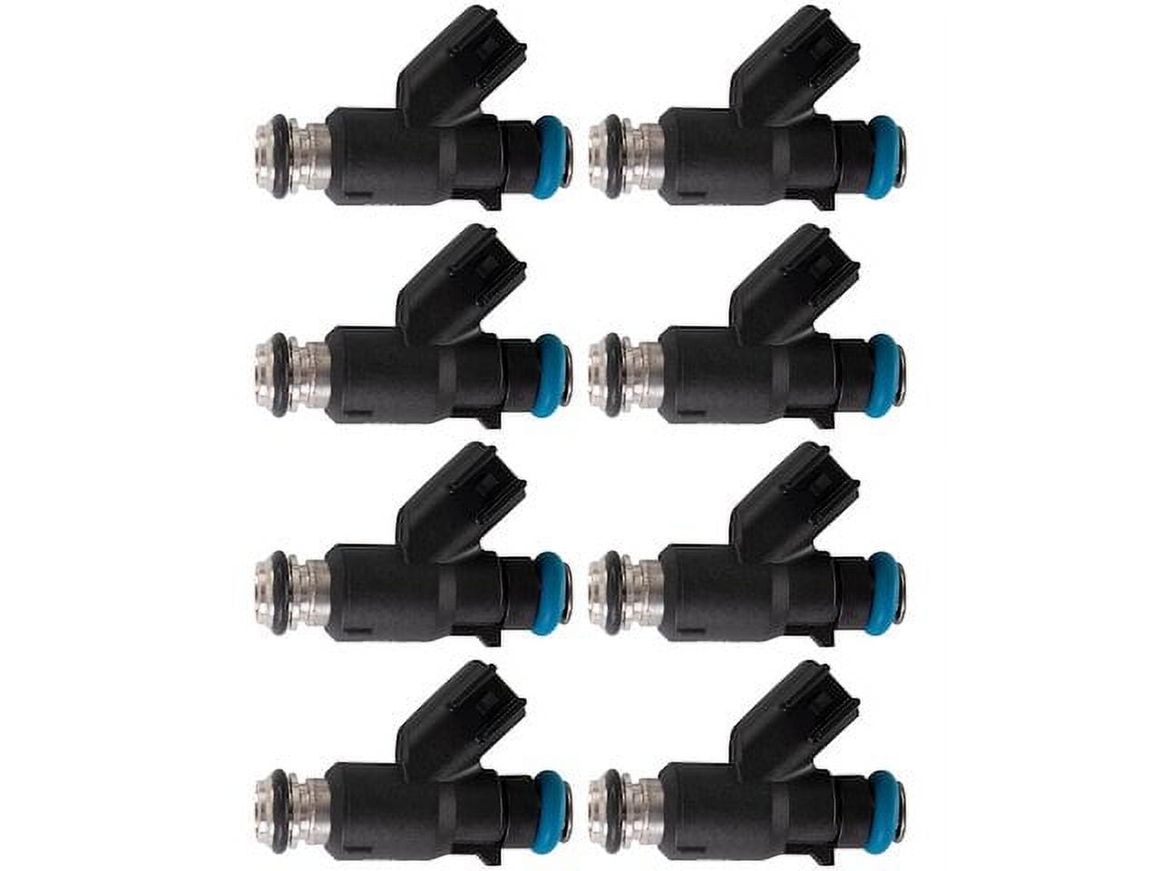 Fuel Injector Set 8 Piece - Compatible with 2010 - 2013 Chevy Silverado ...