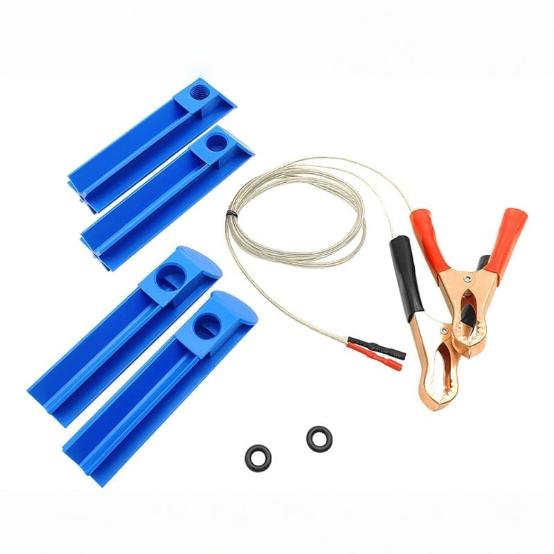 Fuel Injector Tester Cleaner Kit With 2 Size Adapters For Car Engine ...