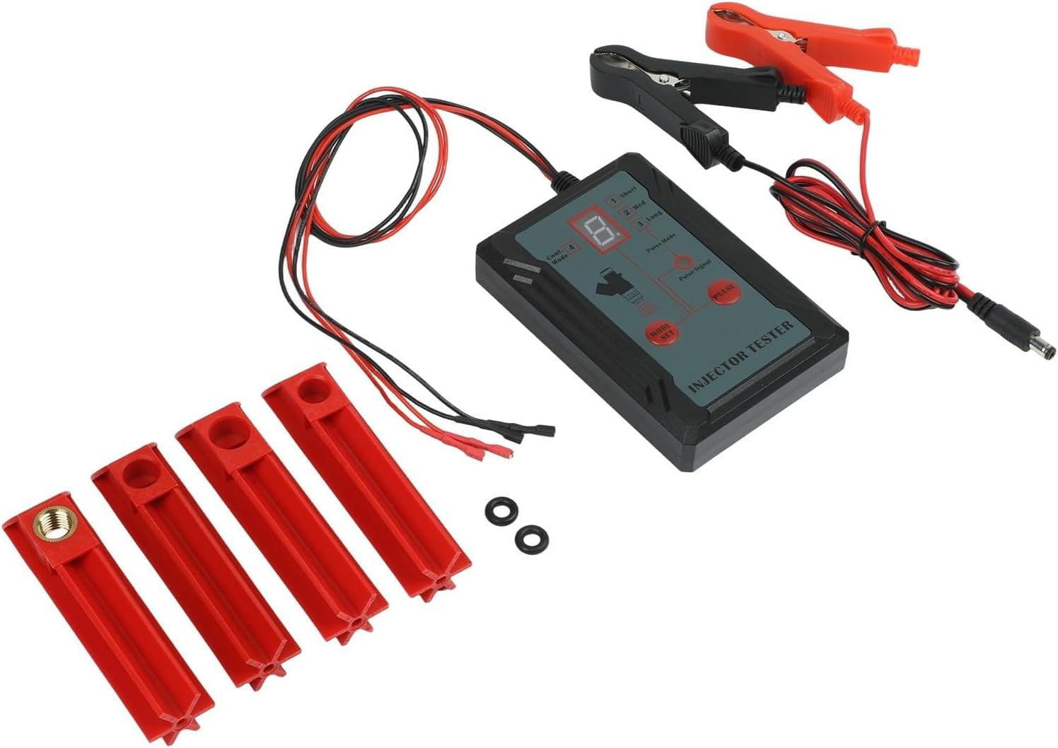 Fuel Injector Tester Cleaner Tool Kit, 8 Pulse Modes, Injector Tester 2 ...