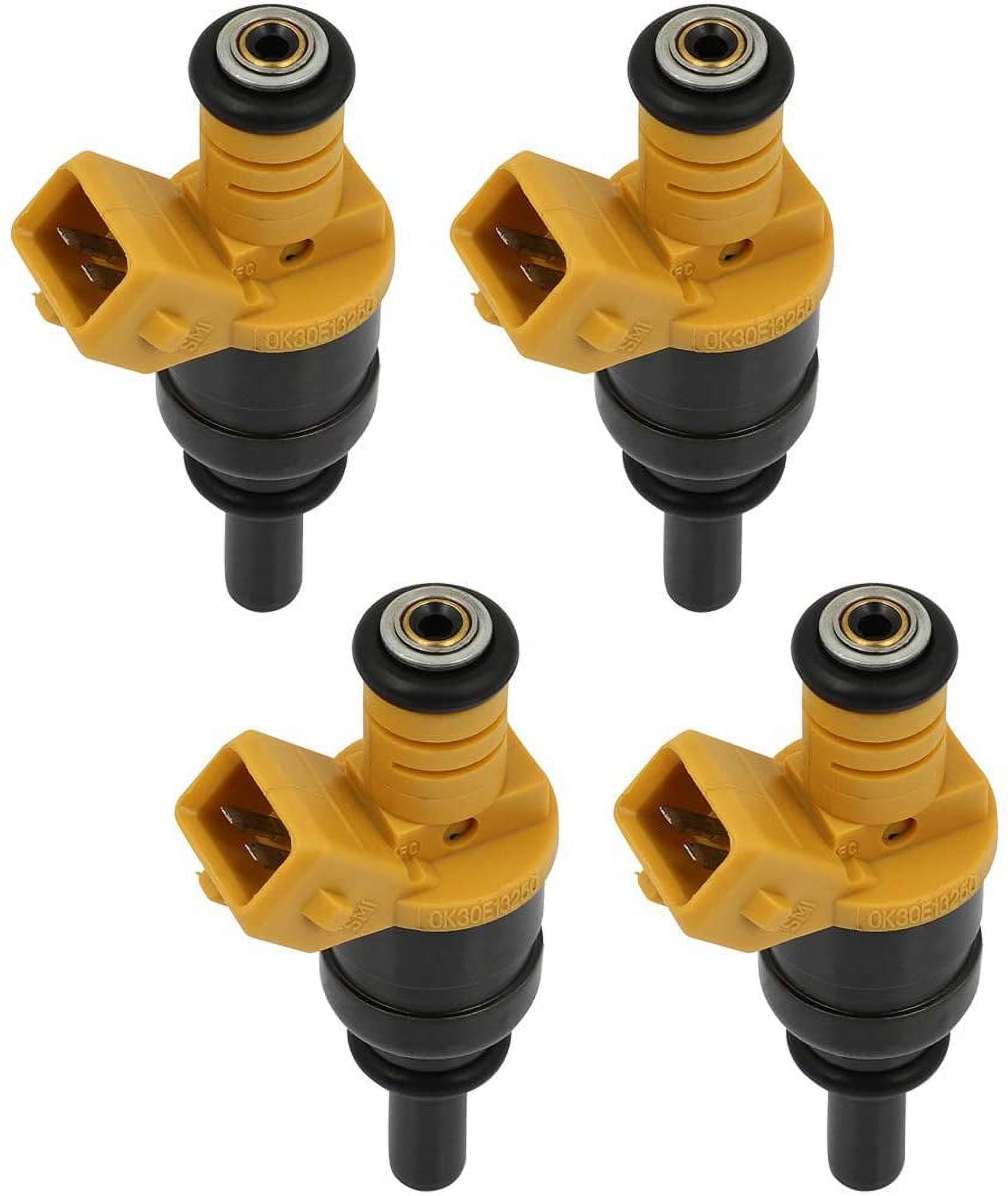 Fuel Injectors ECCPP 4 pcs 2 Holes Fuel Injector Kit 0K30E13250 fit for ...
