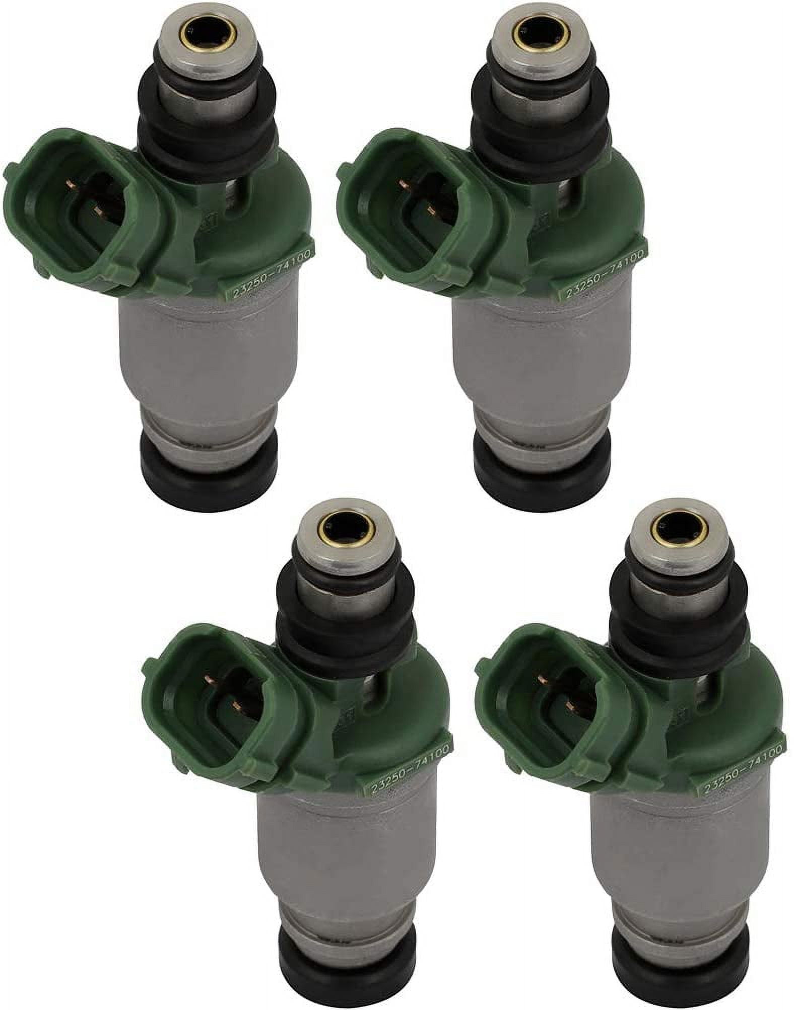 Fuel Injectors ECCPP 4 pcs 2 Holes Fuel Injector Kit 23250-74100 fit ...