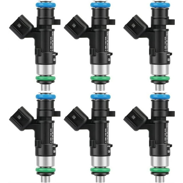 Fuel Injectors,ECCPP 6pcs 4 Hole Fuel Injector Kits Compatible fit for ...