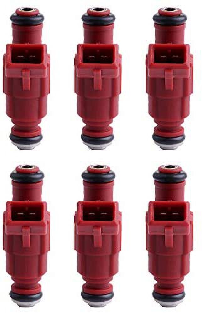 Fuel Injectors ECCPP 6pcs High Performance 4 Hole Fuel Injector Kits ...