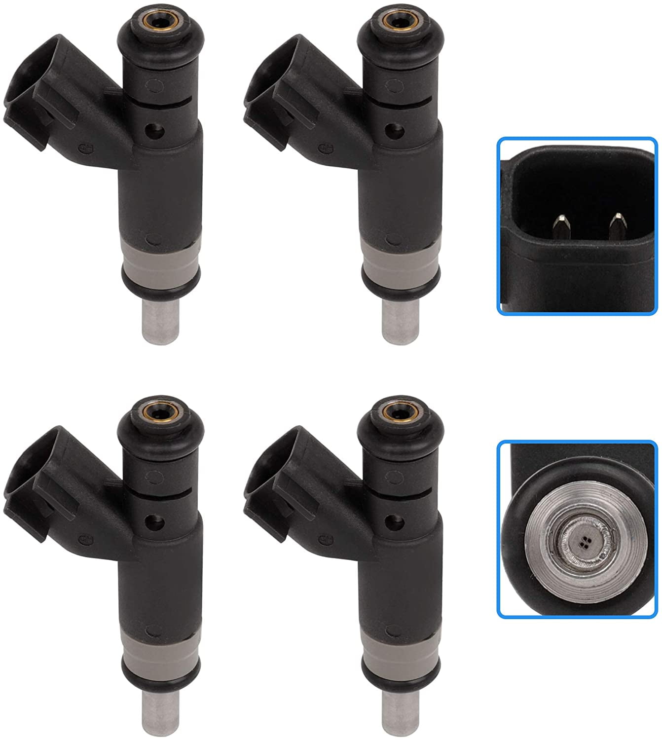 Fuel Injectors ECCPP Fuel Injector Kit 4891577AC fit for 2011-2013 for ...