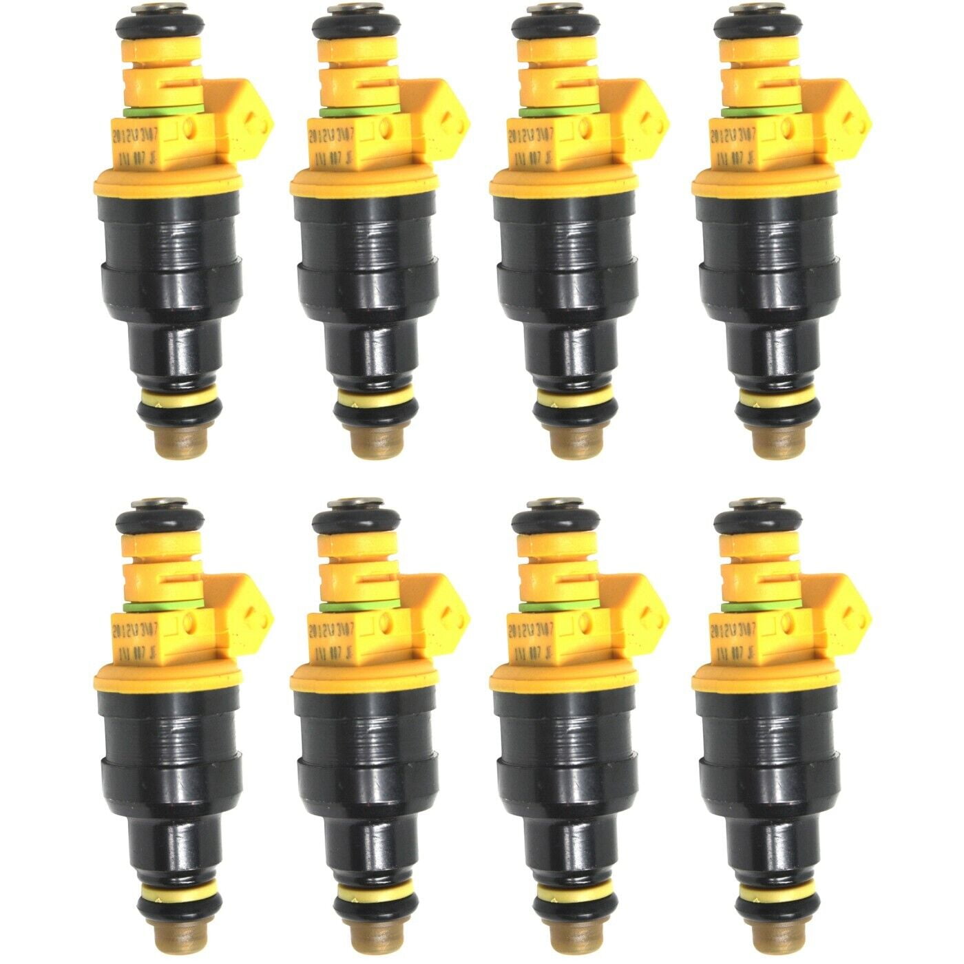 Fuel Injectors Gas Set Of 8 For Ford E-Series E150 For E250 For E350 ...