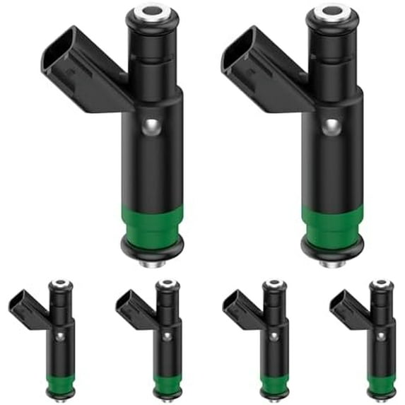 Fuel Injectors Set of 6 Compatible with Ford Taurus 3.0L 2001-2005 ...
