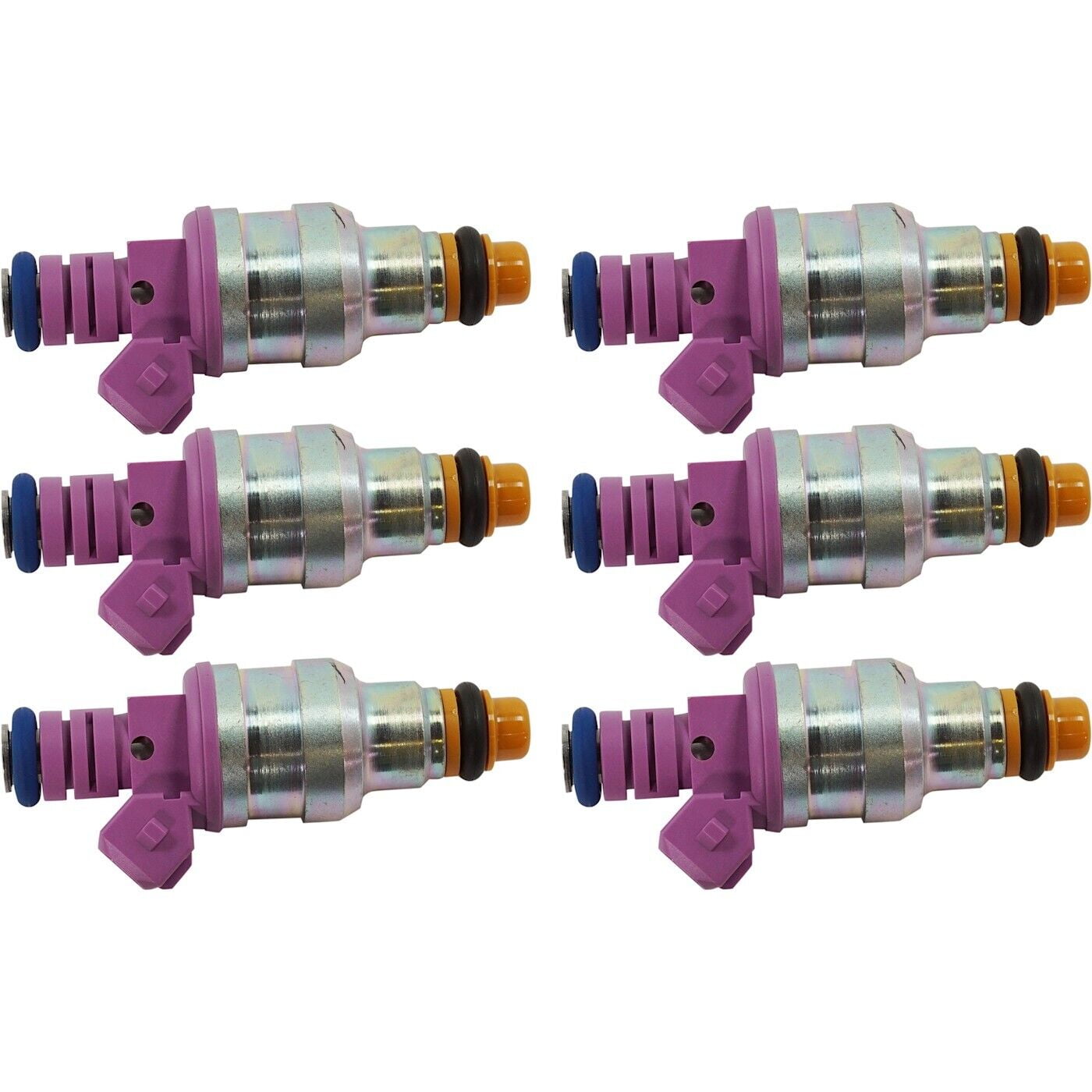 Fuel Injectors Set Of 6 For Ford For F-150, For F-250 & E-450 (1997 ...