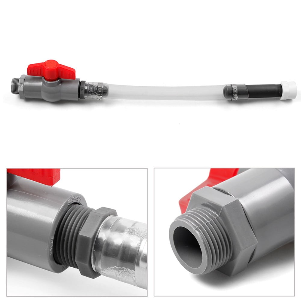 Fuel Jug Filler Hose with Integrated Shutoff Valve for User Friendly ...