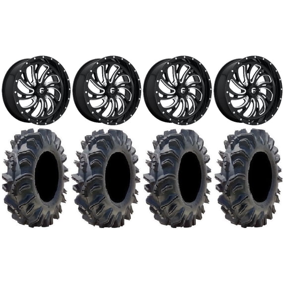 Fuel Kompressor Black 18" Wheels 34" Terminator Tires Can-Am Commander ...