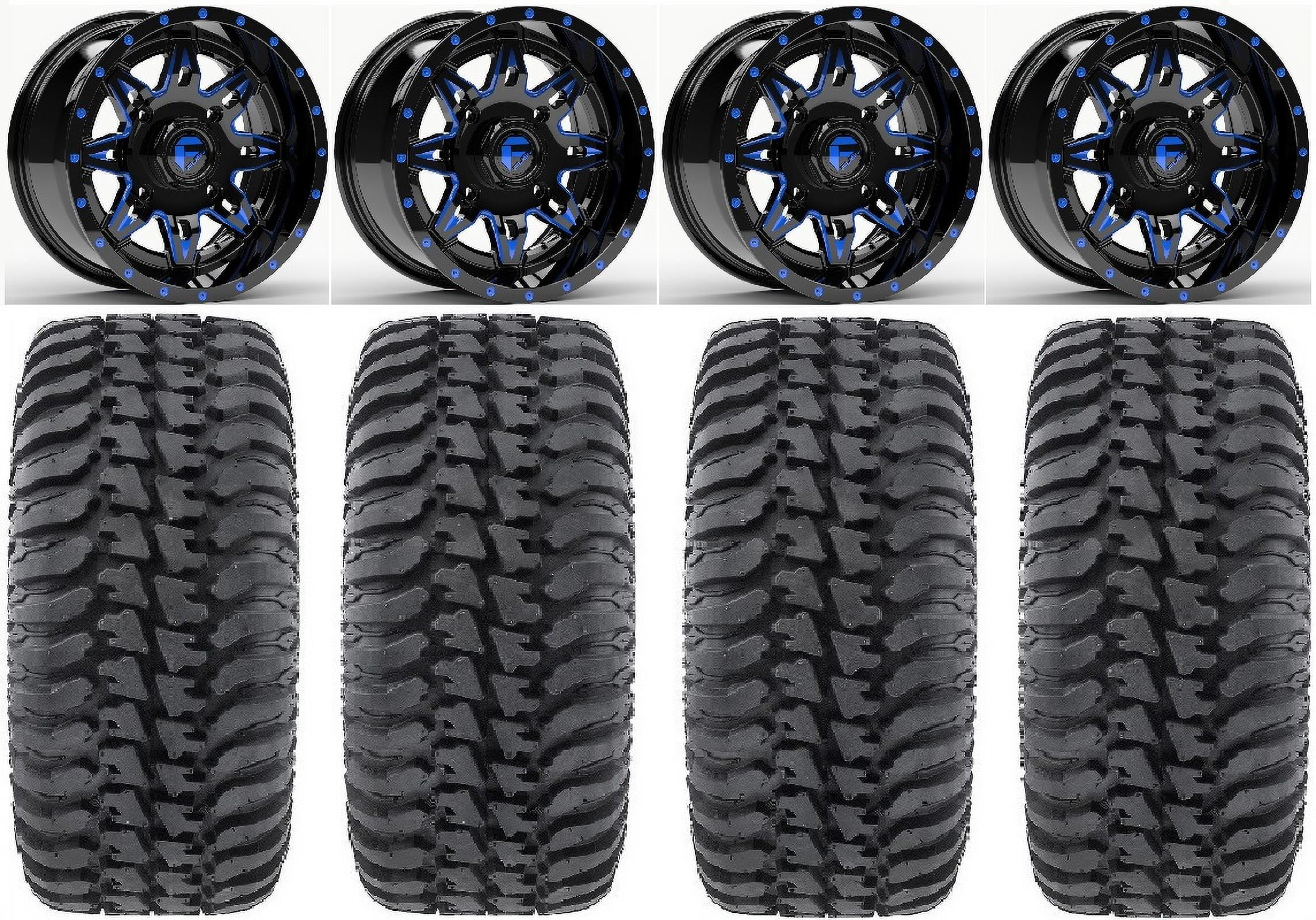 "Fuel Lethal 14"" UTV Rims, 28"" Tires for Polaris RZR XP /PRO XP ...