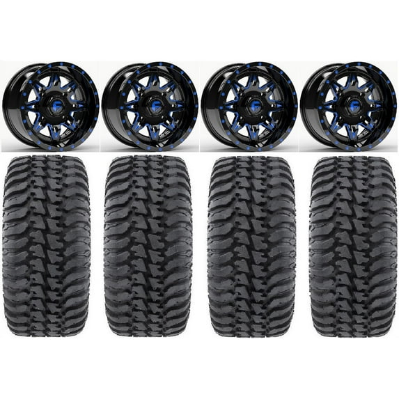 "Fuel Lethal 14"" UTV Rims, 28"" Tires for Polaris RZR XP /PRO XP ...