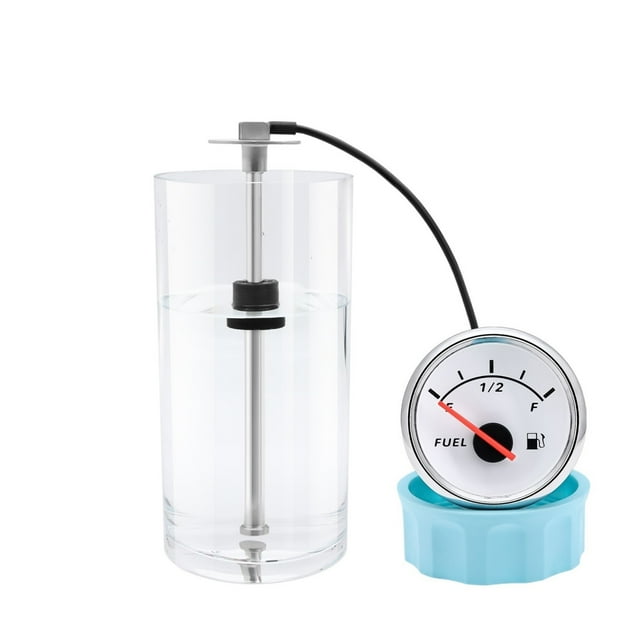 Fuel Level Gauge + 0-190 Ohm Fuel Fuel Level Sensor 52mm Fuel Level ...