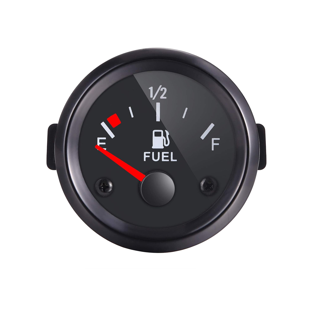 Fuel Level Gauge Meter 52mm with E-1/2-F Pointer 12V Universal for Car ...