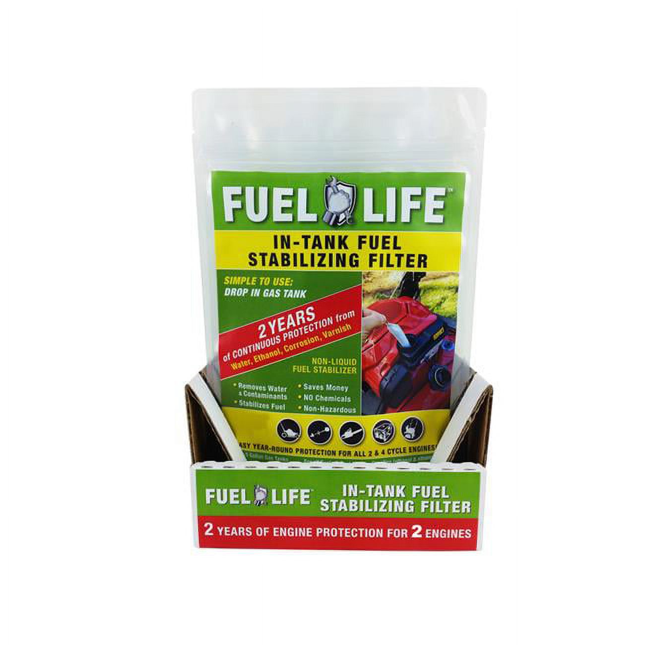 Fuel Life Fuel Stabilizing Filter, 2 per Pack - Pack of 9 - Walmart.com