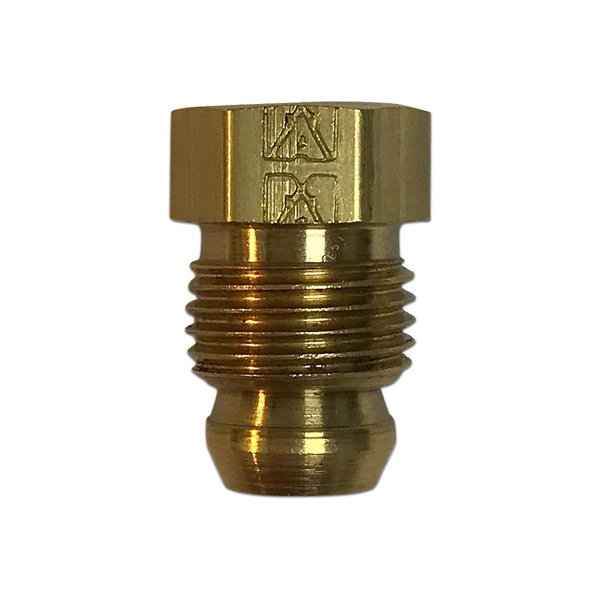 Fuel Line Adapter Fitting 1/8" NPT male to 1/4" NPT compression for 1/4 ...