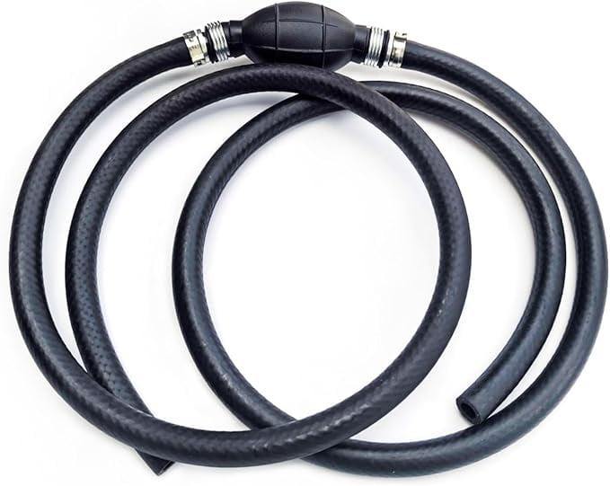 Fuel Line Assembly, Nylon Braided Fuel Line Hose Marine 3/8" Hose ...