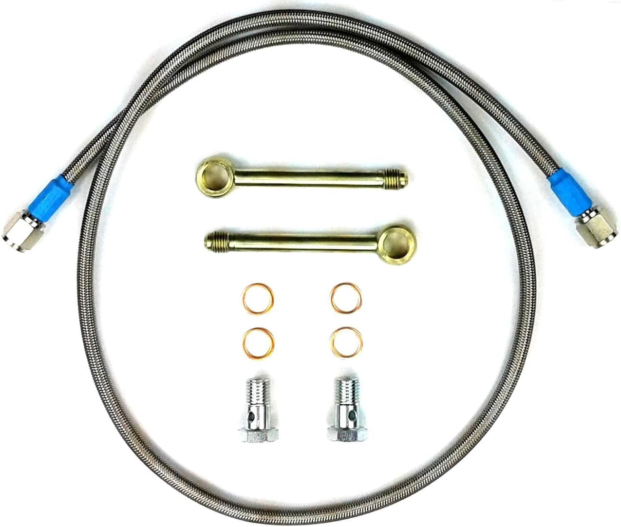 Fuel Line Crossover Kit "Injector Saver," Compatible with 2003-2010 ...