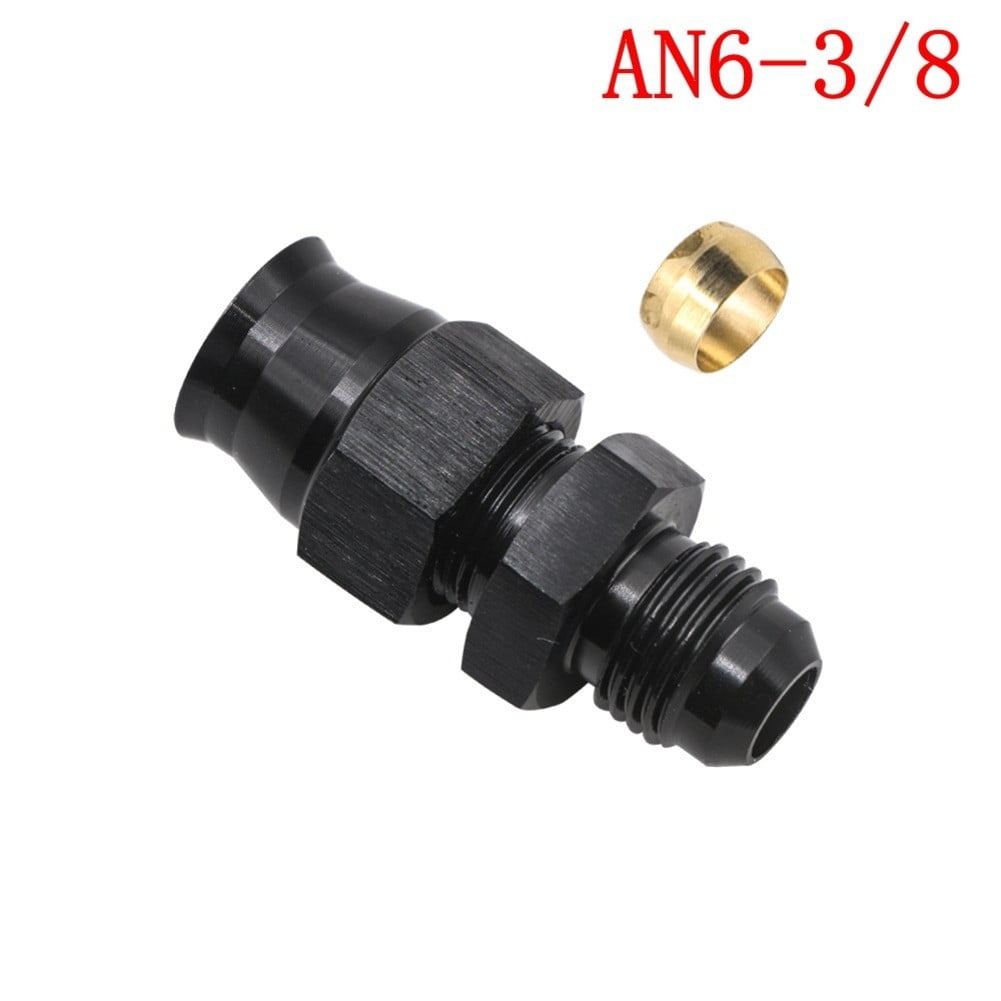 Fuel Line Fitting Adapter Straight Tube Hose Fitting Compression ...