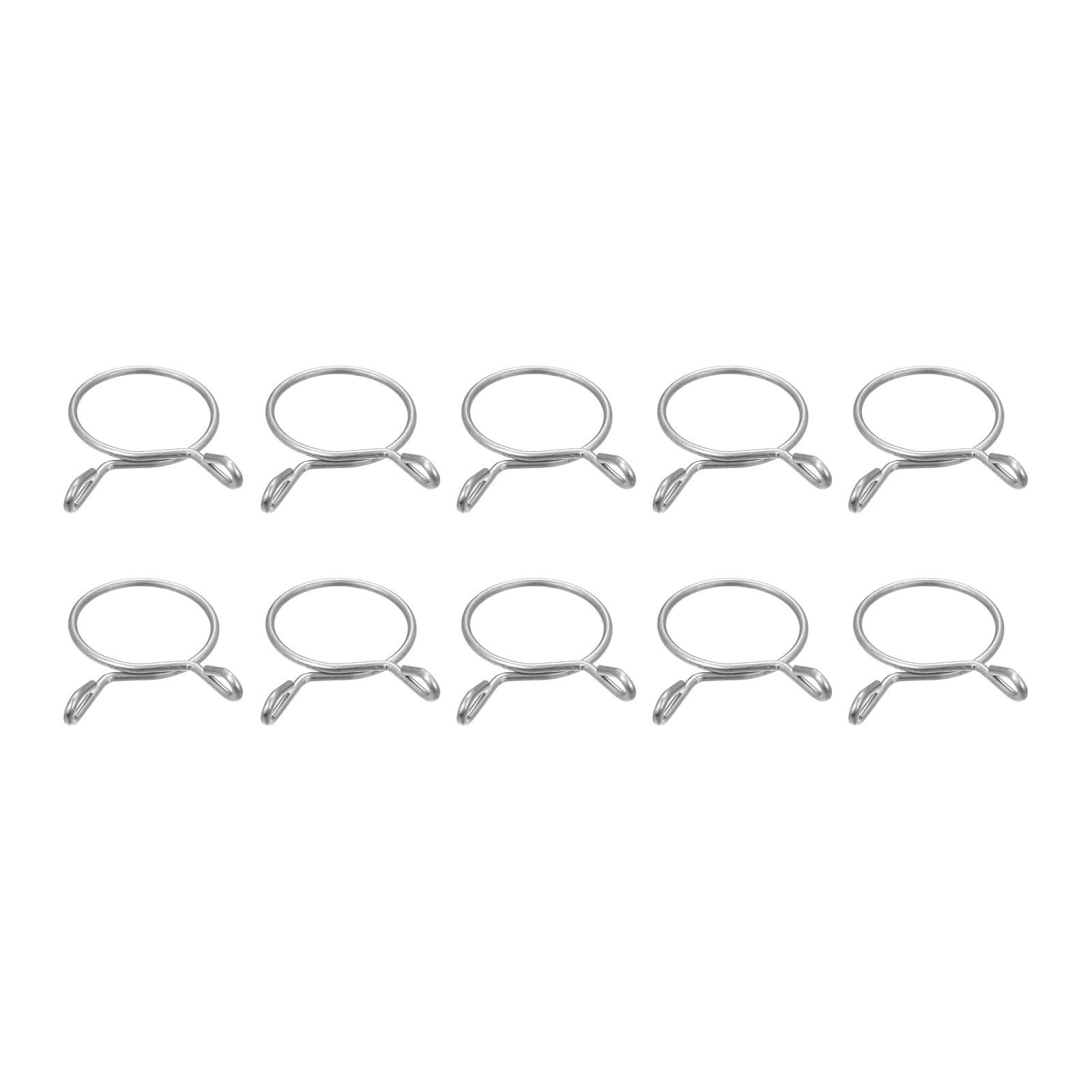 Fuel Line Hose Clips, 10 Pack 26mm 304 Stainless Steel Single Wire ...