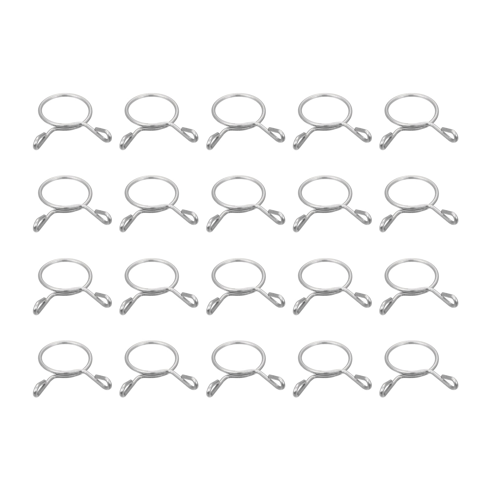 Fuel Line Hose Clips, 20 Pack 13mm 304 Stainless Steel Single Wire ...