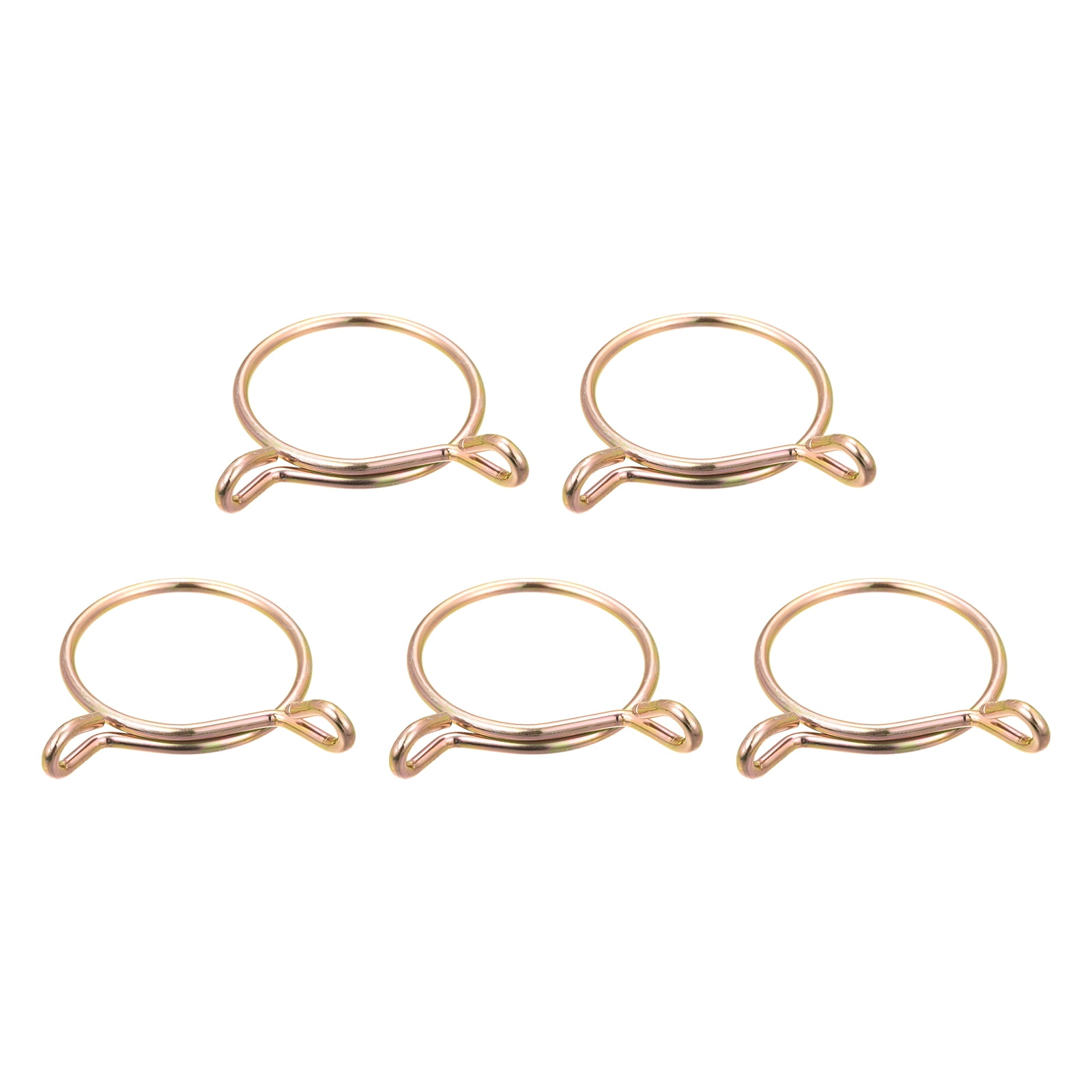 Fuel Line Hose Clips, 5 Pack 40mm 65Mn Steel Single Wire Tubing Spring ...