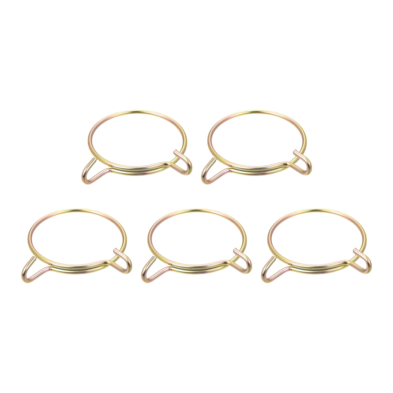 Fuel Line Hose Clips, 5 Pack 55mm 65Mn Steel Single Wire Tubing Spring ...